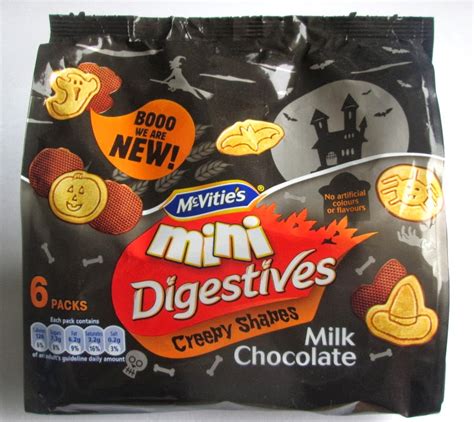 Grocery Gems Review New Mcvities Mini Digestives Creepy Shapes