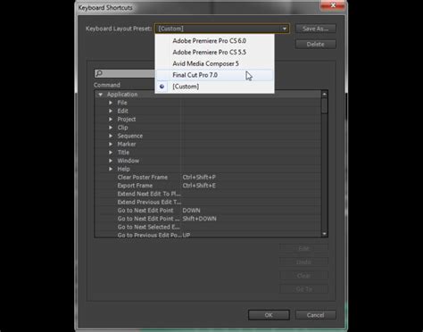 Rebind Adobe Premiere Keyboard Shortcuts Geracircles