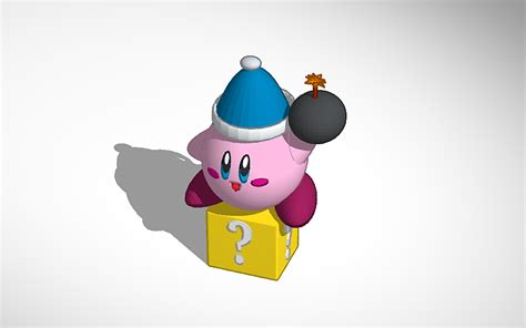 3d Design Kirby Lucky Block Tinkercad