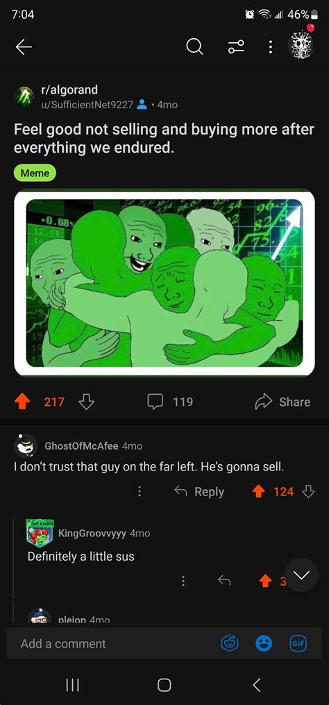 Good Job To Everybody Who Still Hold Weve Gone A Long Way R Algorand