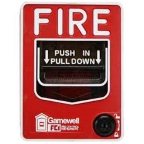 Ms 7af Fire Alarm Dual Action Pull Station Red