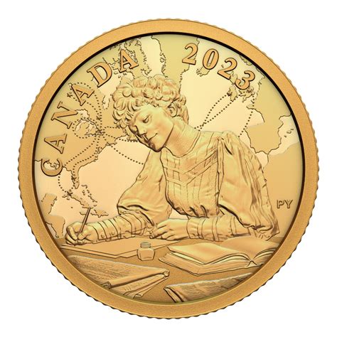 2023 Canada 100 Kathleen Kit Coleman Pioneer Journalist 1 4 Oz Pu
