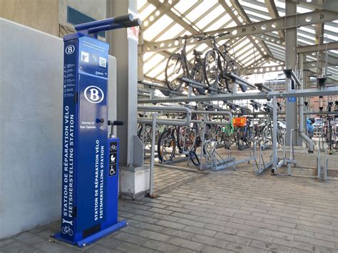 Sncb Installs Bicycle Repair Terminals In Its Stations