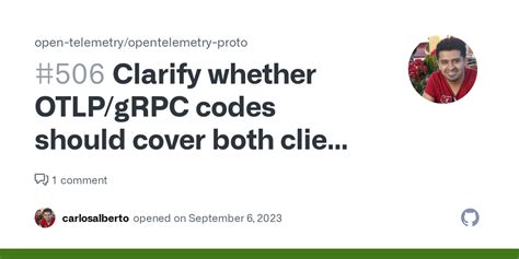 Clarify Whether Otlpgrpc Codes Should Cover Both Client And Server