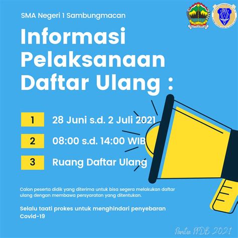 Pengumuman Ppdb Sman 1 Sambungmacan Tahun 2021 Sman 1 Sambungmacan