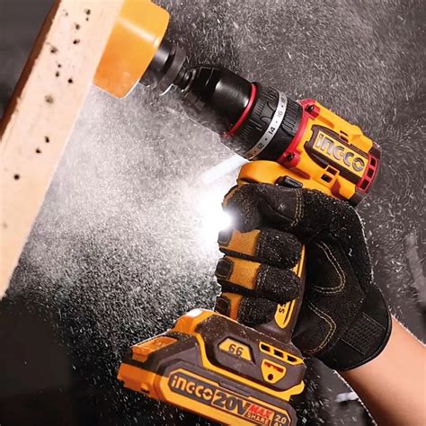 Taladro Atornillador Inalambrico Brushless 20v 66nm Ingco Cidli20668