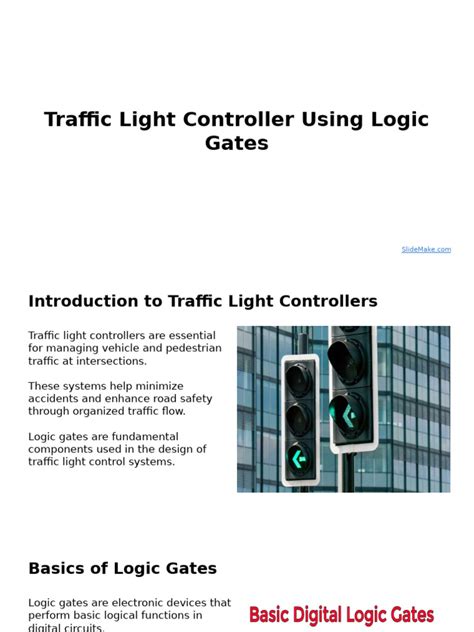 Traffic Light Controller Using Logic Gates Pdf Traffic Traffic Light