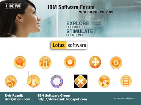 Ibm Software Forum Lotus Overview Ppt