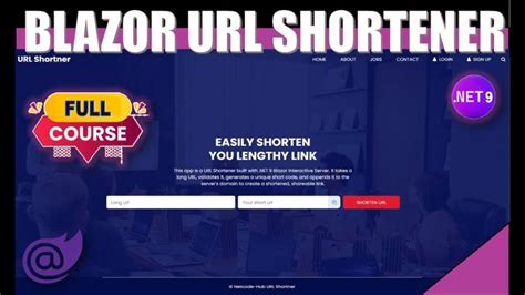 Netcode Hub On Linkedin 🌐 Build A Url Shortener App With Net 9 Blazor
