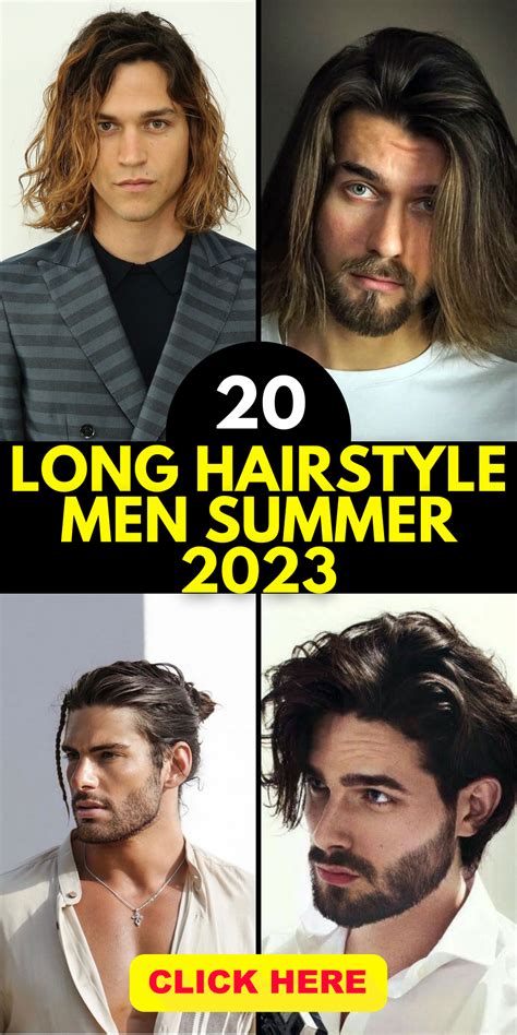 Long Wavy Mens Hair Artofit