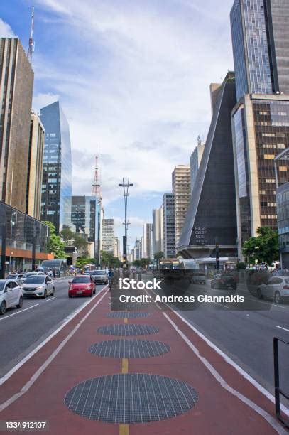 상파울루 파울리스타 애비뉴 모던 시티 스트리트 뷰 브라질 남미 0명에 대한 스톡 사진 및 기타 이미지 0명 개발 거리 Istock