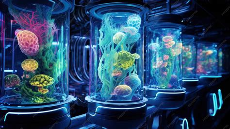 Premium Ai Image Synthetic Biology Advanced Technology Innovative