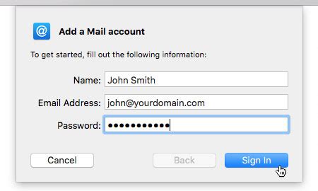 How To Setup Email On Mac Mail Knowledge Base