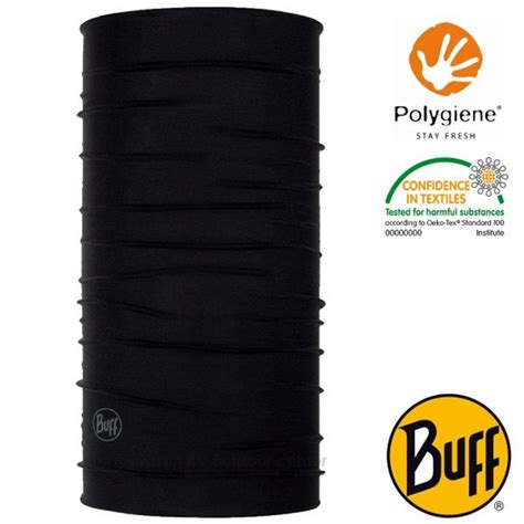 西班牙 BUFFCoolnet UV 超輕量彈性透氣魔術頭巾 可當圍巾 119328 酷黑印象 PChome 24h購物
