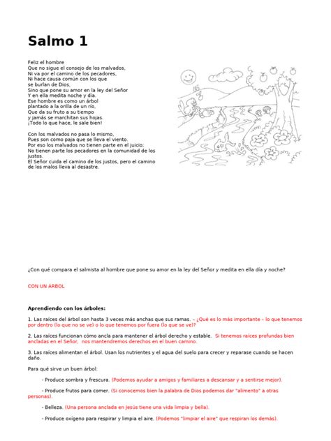 Salmo 1 Como Un Arbol Pdf