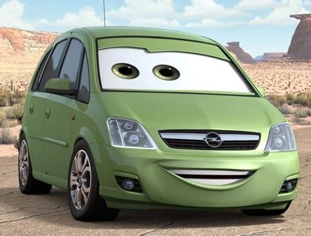 Disney Pixar Cars Opel