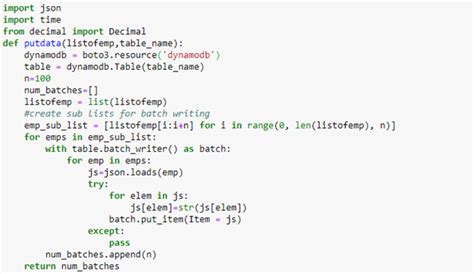 aws dynamodb data loading using spark and boto3 by sangili murugan