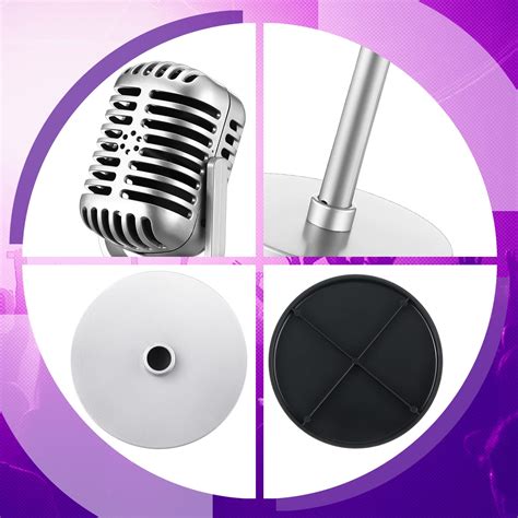 Mua Chivao 2 Pack Retro Microphone Props Model Vintage Microphone Stage