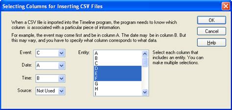 How To Draw A Timeline From A Csv File