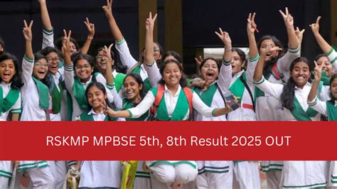 MPBSE 5th 8th Result 2025 OUT Updates How To Download RSKMP 5th 8th Scorecard At Rskmp In