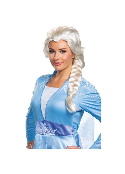 Disneys Elsa Womens Wig Wigs