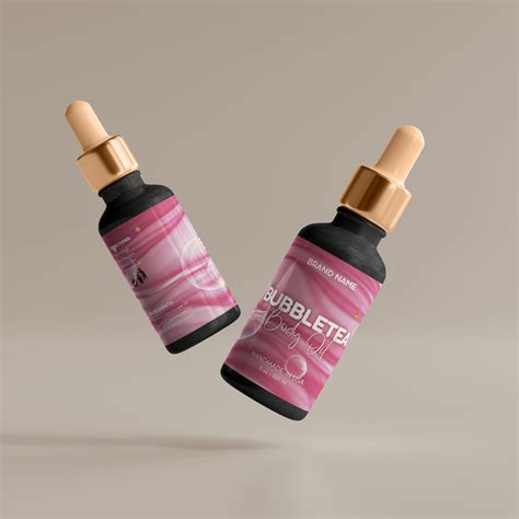 Editable Product Label Template INSTANT DOWNLOAD Beauty Product Labels Luxury Cosmetic Labels