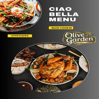 Ciao Bella Menu With Prices Update 2024 Olivegerden