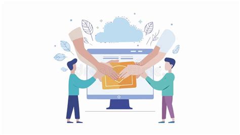 Four Interlocking Hands Symbolizing Teamwork Unity Collaboration Partnership Stock Vector