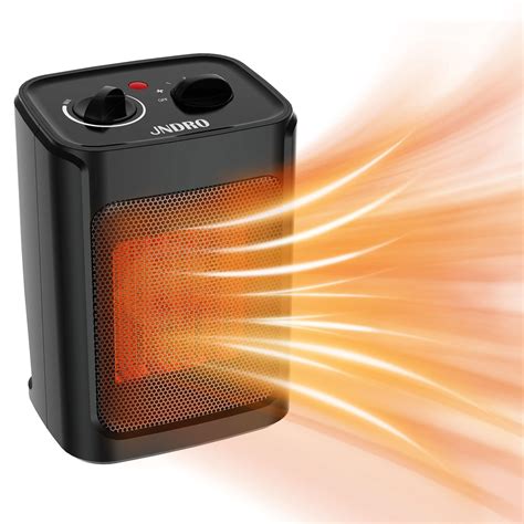 Review Of Jndro Portable Electric Space Heater Safe And Quiet Ceramic