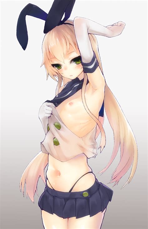 Shimakaze Kantai Collection Drawn By Rama Amaru Danbooru