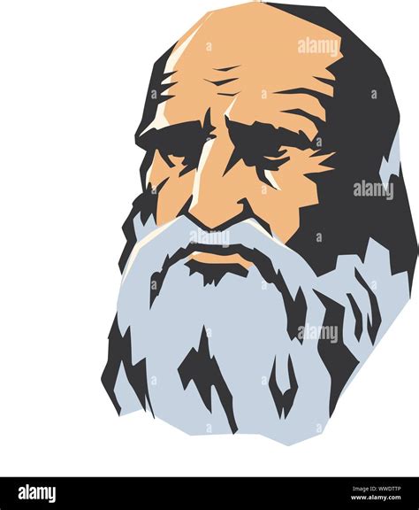 Leonardo Da Vinci Stylized Portrait The Artist Sculptor Scientist