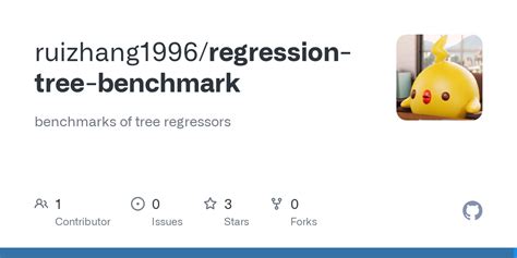 github ruizhang1996 regression tree benchmark benchmarks of tree regressors