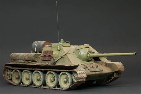 СУ-85 "Александр Суворов" — Каропка.ру — стендовые модели, военная ...