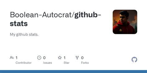 Github Boolean Autocratgithub Stats My Github Stats