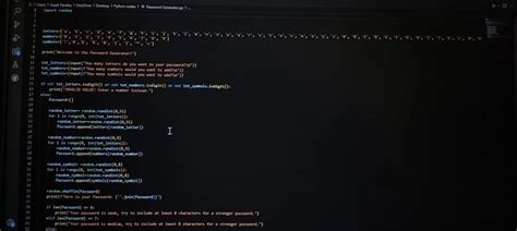 Pythonprojects Passwordgenerator Coding Cybersecurity Learnwithme