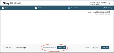 Adding A Local File To A Filing Govlink Support