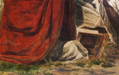 Coppia Di Grandi Acquerelli Su Carta Di Eusebio Scribante Scene Orientaliste Epoca 800