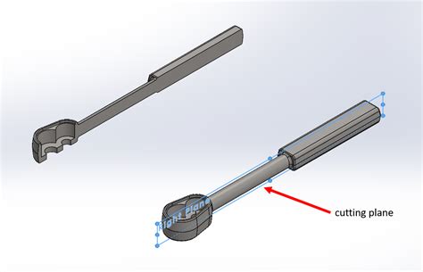 utilizing section views in solidworks ime wiki