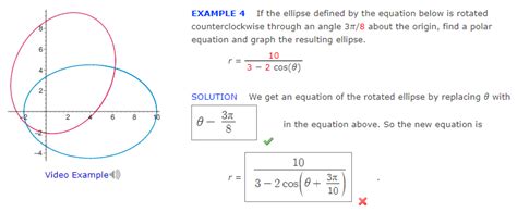 Solved Example 4 If The Ellipse Defined By The Equation