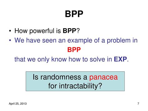 Ppt Cs151 Complexity Theory Powerpoint Presentation Free Download