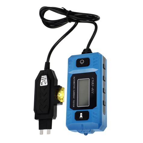 Homemaxs Car Fuse Tester Electrical Tester Digital Meter Current Meter Fuse Amp Tester Tool