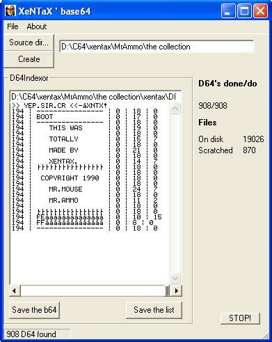 CSDb Base64 By Xentax 2004 CSDb Base64 By Xentax 2004