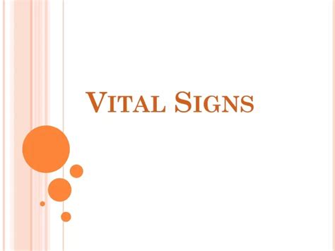 PPT Vital Signs PowerPoint Presentation Free Download ID