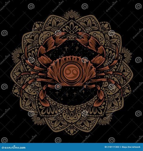 Crab Cancer Zodiac Astrology Horoscope Symbol Sign Logo Icon Design In