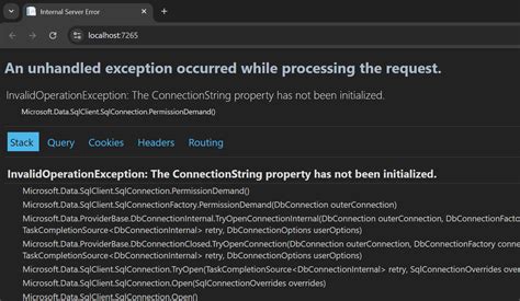 C How To Configure Connection String In Azure Web App In Net 8 Stack Overflow