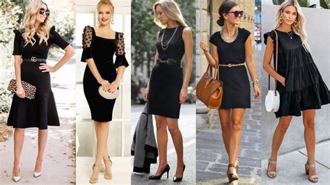 Combinaciones Elegantes Para Vestido Negro Guía Para Una Cena Perfecta