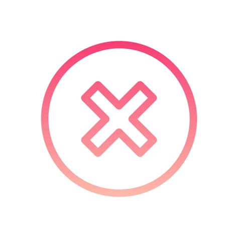 Cross Button Free Ui Icons