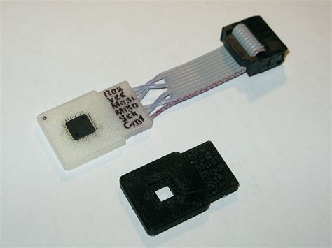Isp Flasher Adapter For Mega8 Atmel Avr Tqfp32 By Hennings Download Free Stl Model