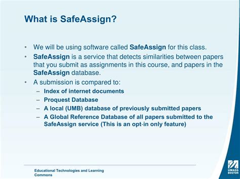 Ppt Introduction To Safeassign For Students Powerpoint Presentation Ppt Introduction To Safeassign For Students Powerpoint Presentation