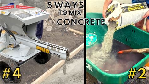 Five Ways To Mix Dry Concrete Easiest Methods Explained Tips And Tricks AT Improvements